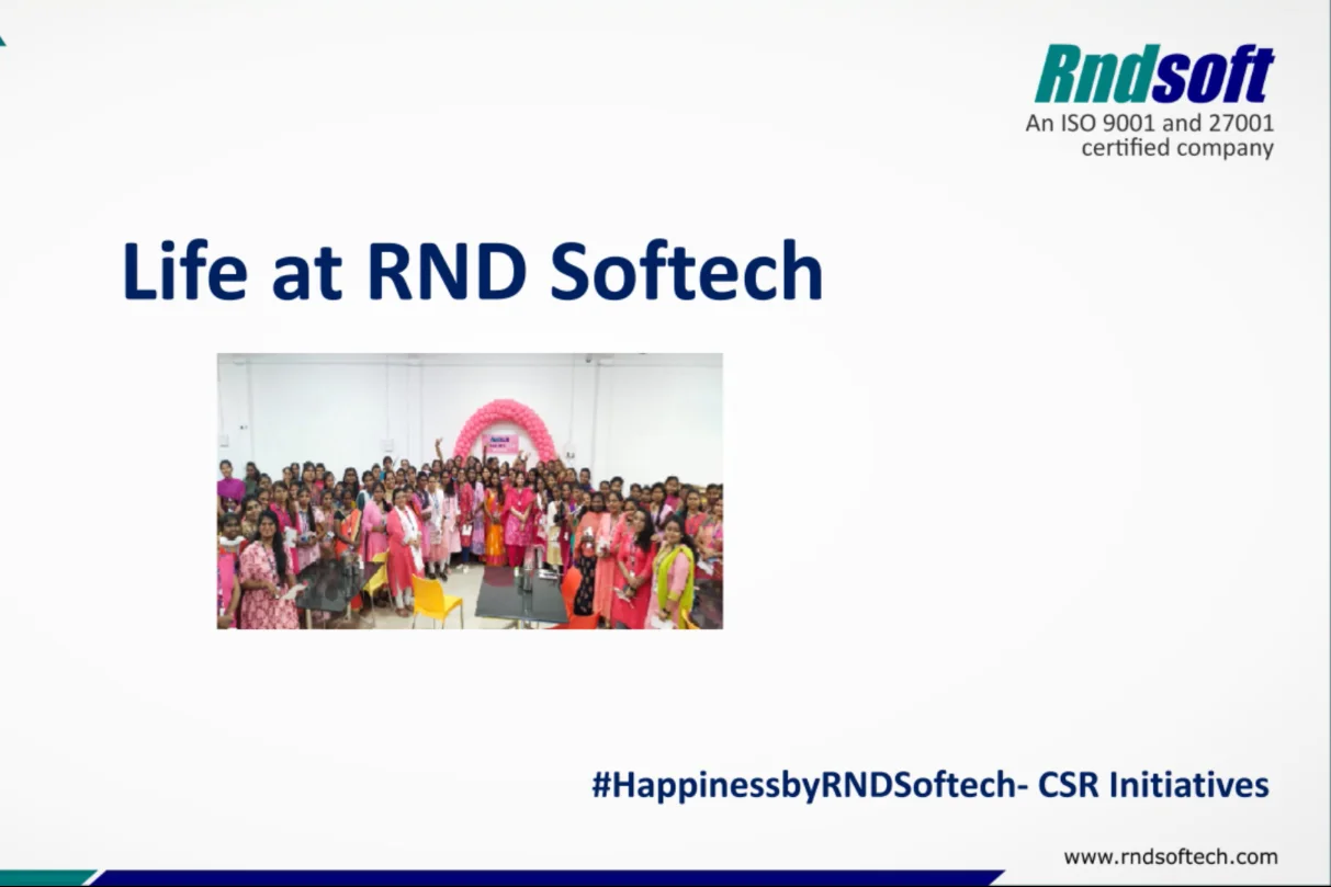 Video Gallery | Explore RNDSoftech's Culture